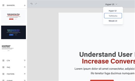 destack for next js visually build landing pages locally