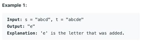 Leetcode：stringpythonfind The Difference 數據共筆 Medium