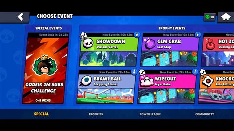 Godeik 2m Subs Challenge Brawl Stars Live Stream Youtube