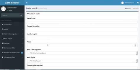 Download Source Code Aplikasi Tiket Bus Berbasis Codeiginter