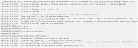 pass data with simpleoperator to trigger cloud function 2nd gen