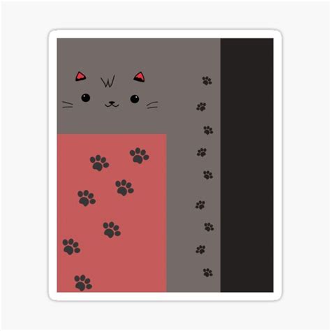 Aphmau Aaron Cat Sticker For Sale By Deeralipscom Redbubble