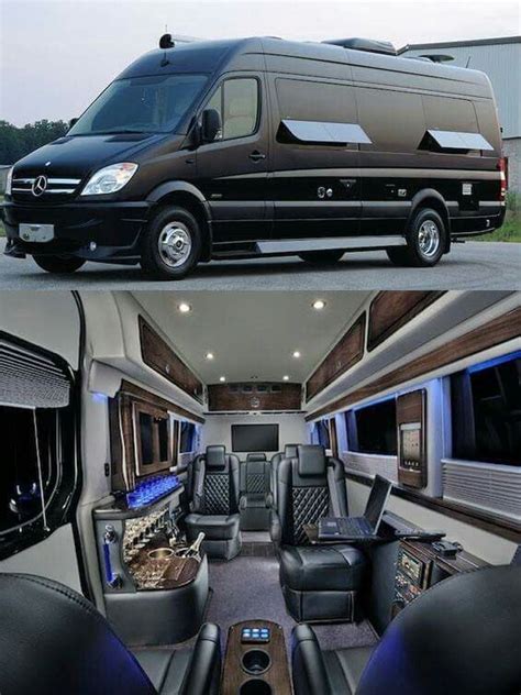 Luxury Van With Leather Seats And Televisions Luxury Travel Vehicle
