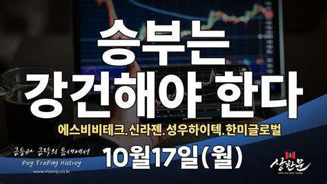 데이트레이딩 히스토리 승부는 강건해야 한다 에스비비테크신라젠신한제6호스팩앱클론키네마스터이노룰스오예스피양지사알피바이오배트남개발1한미글로벌 등