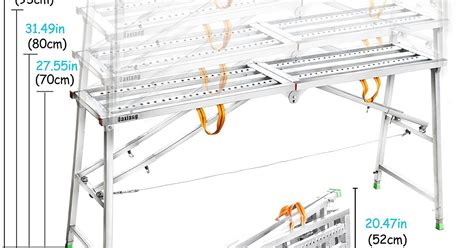 Standard Scaffolding Sizes With Drawings