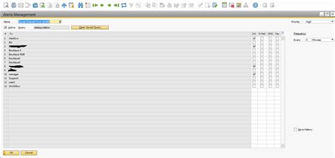 Solved B1 Alerts With Query Not Working Sap Community
