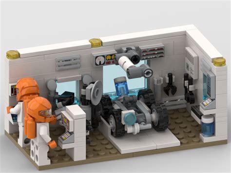 Lego Moc Roller Recon Robot Repair By T Nova Rebrickable Build With Lego