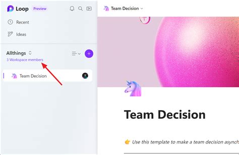 How To Share A Workspace In Microsoft Loop
