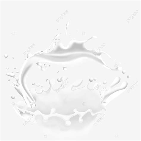 하얀 우유 일러스트 튀는 요소 손으로 그린 흰 우유 튀김 Png 일러스트 및 Psd 이미지 무료 다운로드 Pngtree 2025 우유 하얀 튀김