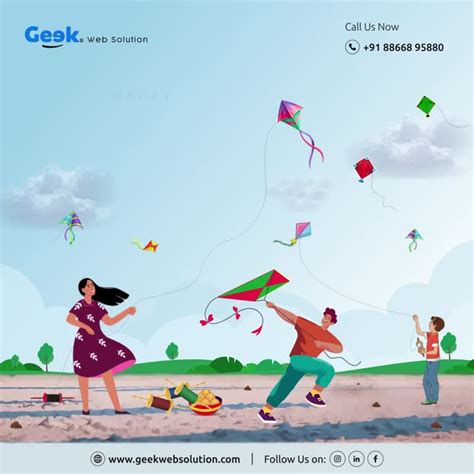 geek web solution on linkedin makarsankranti2025 geekwebsolution festivewishes soarhigh