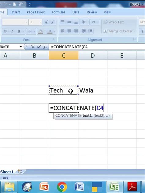 Concatenate Formula In Excel Excel Trick Shortsfeed Spreadsheetmagic Shorts Youtube