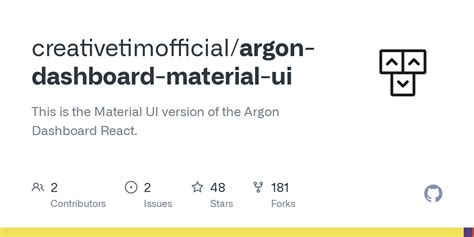 Github Creativetimofficialargon Dashboard Material Ui This Is The Material Ui Version Of The