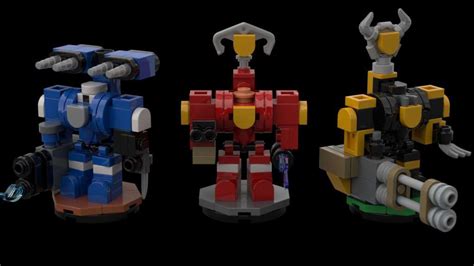 Lego Moc Warhammer 40k Terminator By Meregt Rebrickable Build With Lego