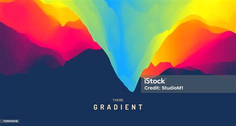 동적 효과와 추상적인 배경입니다 모션 벡터 일러스트입니다 유행 그라데이션입니다 광고 마케팅 프리 젠 테이 션에 사용할 수 있습니다 3차원 형태에 대한 스톡 벡터 아트 및