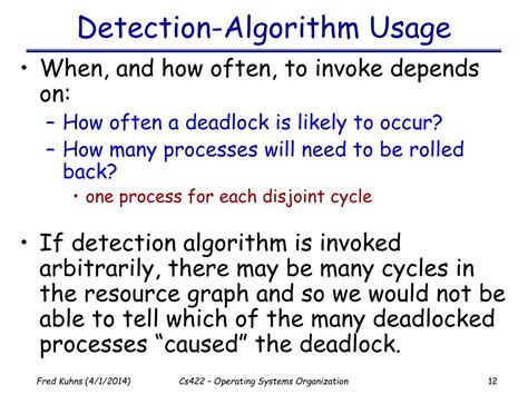 Ppt Concurrency Deadlock Detection Powerpoint Presentation Free Download Id 631891