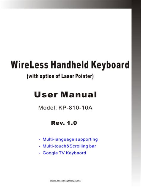 User Manual 42126 Manymanuals Es Pdf Computer Keyboard