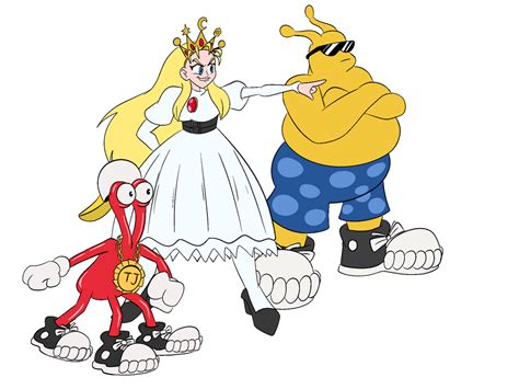 Sega Vs Capcom Princess Devilotte Toejam Earl By Kylecollazo On Deviantart