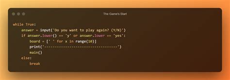 How To Build Tic Tac Toe In Python HashDork