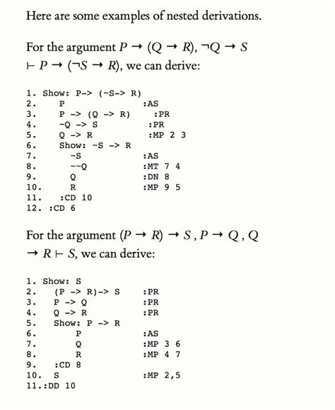 Solved Construct Derivations To Show The Validity Of The