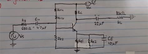 Solved For The Above BJT Circuit I Have Done A AC Sweep And Chegg Com