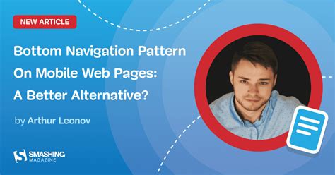 Bottom Navigation Pattern On Mobile Web Pages A Better Alternative Sirrona Web Design
