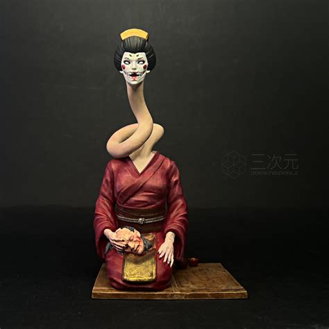 Rokurokubi Japanese Yokai Demon Geisha Fan Art T Idea Horror