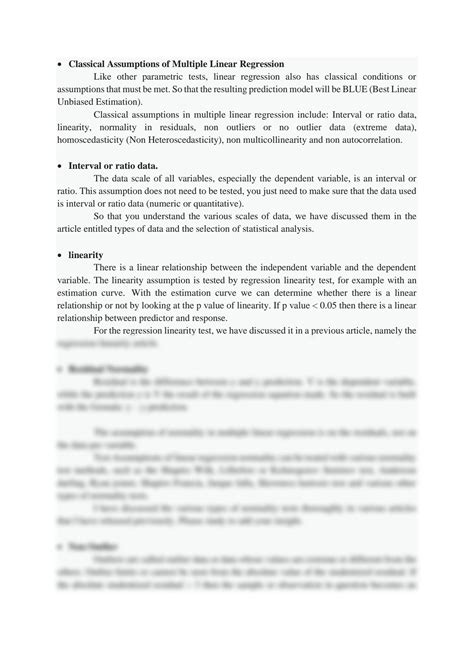 Solution Multiple Linear Regression Explanation And Tutorial Studypool