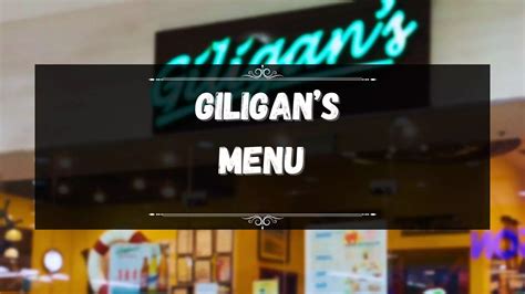 Giligans Menu Prices Philippines June 2024 Updated