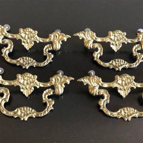 Brass Drawer Pulls Etsy