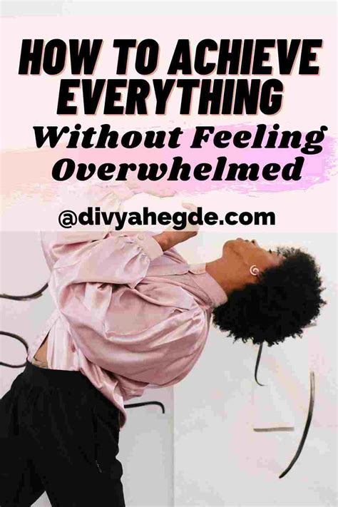 Boost Productivity Hacks To Achieve What You Want Divya Hegde