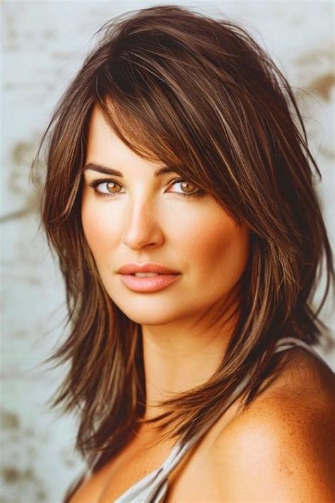 33 Chic Medium Length Hairstyles For Women Over 40 Medium Length Hair