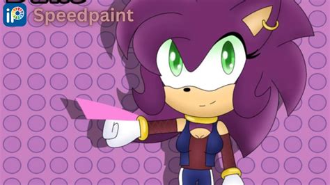 Dixie The Hedgehog Speedpaint Youtube