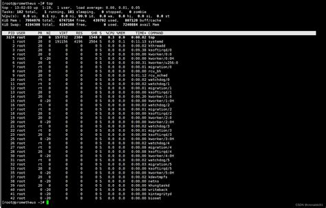 性能分析与调优 Linux 性能分析60秒