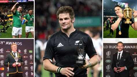 Past Winners And Nominees For The World Rugby Player Of The Year