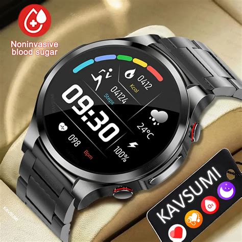 스마트 워치 혈당 심장 박동 수면 체온 스포츠 노인 남성 여성 Smartwatch Aliexpress