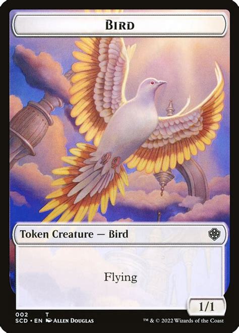 Bird Starter Commander Deck Tokens Mtg Print