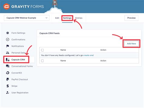 This Months Featured Add On Capsule Crm Gravity Forms