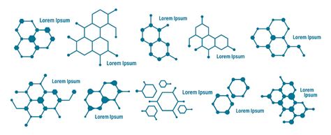 분자 배지 세트 연결된 육각성 분자 배지 분자 구조 Dna 연결 다이어그램 의료 라벨 또는 아이콘 벡터 그림입니다 0명에 대한 스톡 벡터 아트 및 기타 이미지 Istock