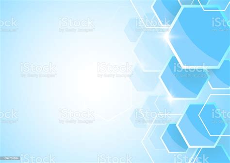 기술 배경 및 과학 스타일에서 추상 육각 분자 구조 의료 디자인입니다 벡터 일러스트 레이 션 0명에 대한 스톡 벡터 아트 및 기타 이미지 Istock