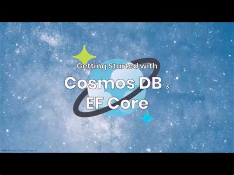 Ndc Conferences Talk Getting Started With Cosmos Db Ef Core From Ndc Conferences Class Central
