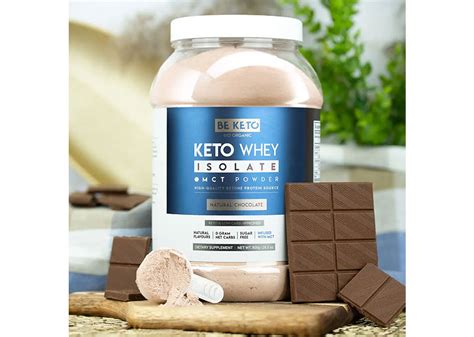 Шоколадов протеин изолат на прах с МСТ 800 г For Life