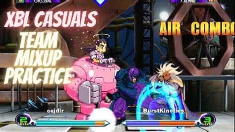 MvC XBL Casuals Team Mixup Practice YouTube