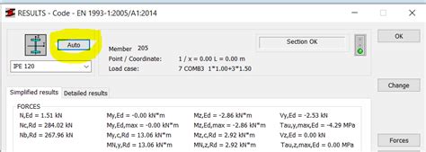 在 Robot Structural Analysis 中进行钢构件验证时应如何使用自动按钮