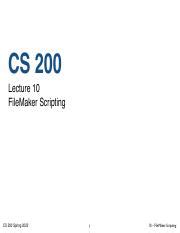 FileMaker Scripting Automate Tasks Enhance Efficiency Course Hero
