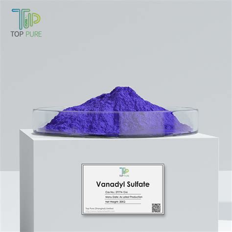 Toppure Health Plant Extract Vanadyl Sulfate