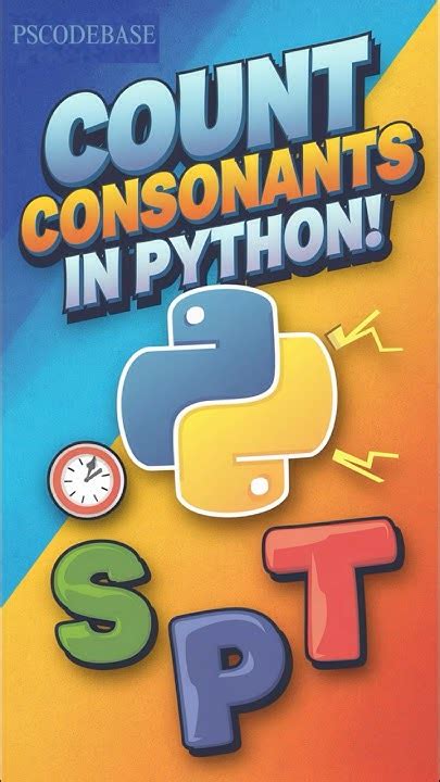 How To Count Consonants In Python In Seconds 🅿️🔥 Coding Learnpython Programming Countvowels