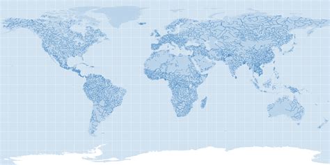 Earth Major Rivers Map Mapsofnet