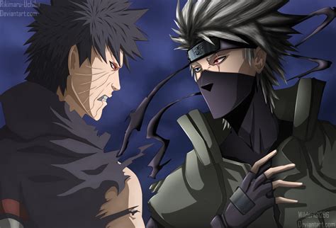 Kakashi Vs Obito Wallpapers Wallpaper Cave