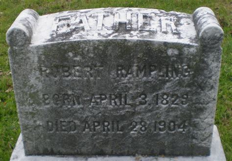 Robert Rampling 1829 1904 Mémorial Find A Grave