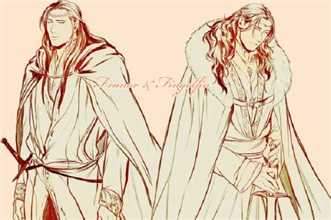 Феанор и Финголфин Леголас Толкин Хоббит